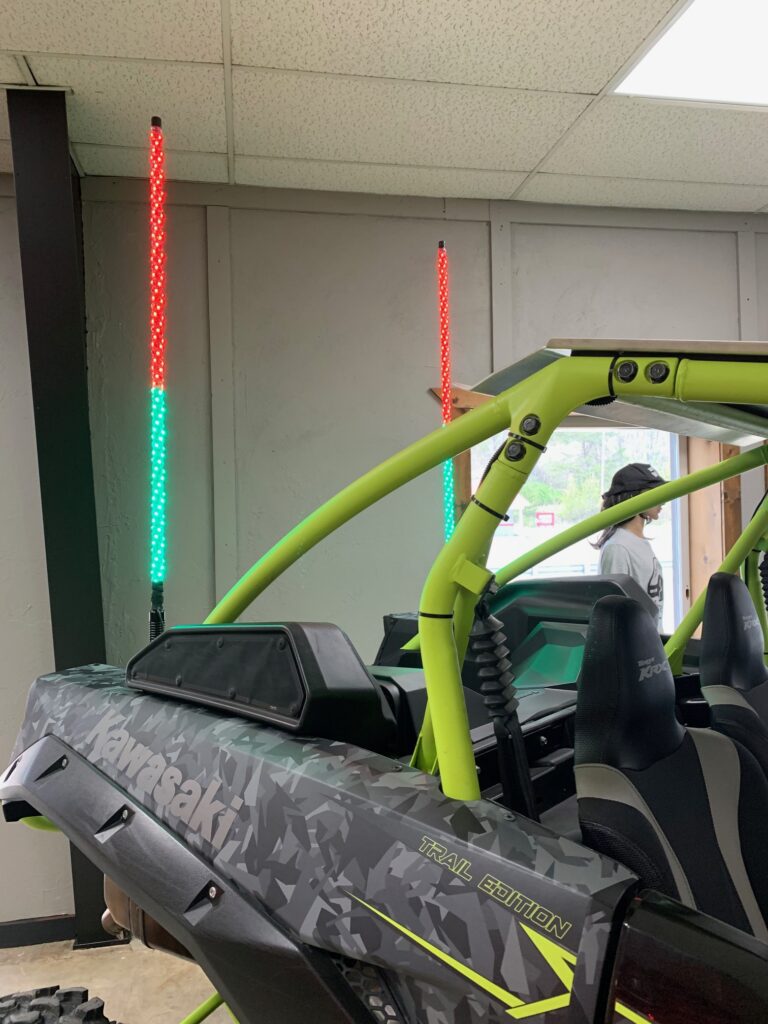 2 pcs 2FT-6FT LED Whip Lights with Remote - Swamp Donkey Enterprises